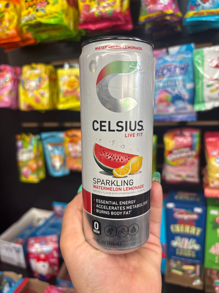 Celsius Sparkling Watermelon Lemonade (USA) – Where Locals Snack