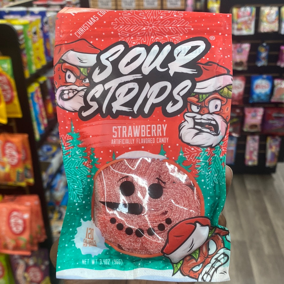 Sour Strips Strawberry (USA) – Where Locals Snack