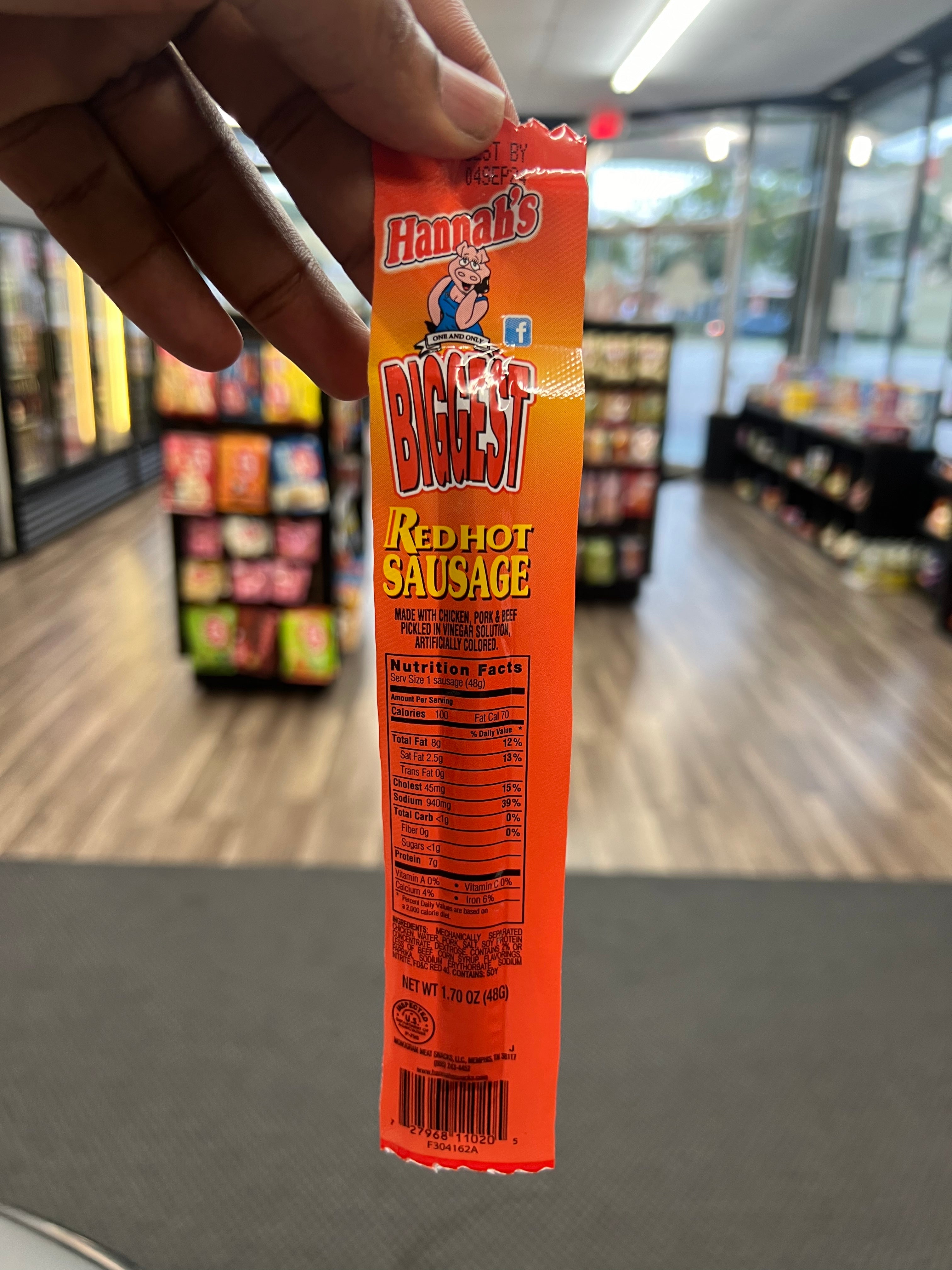 Hannah pickled sausage store