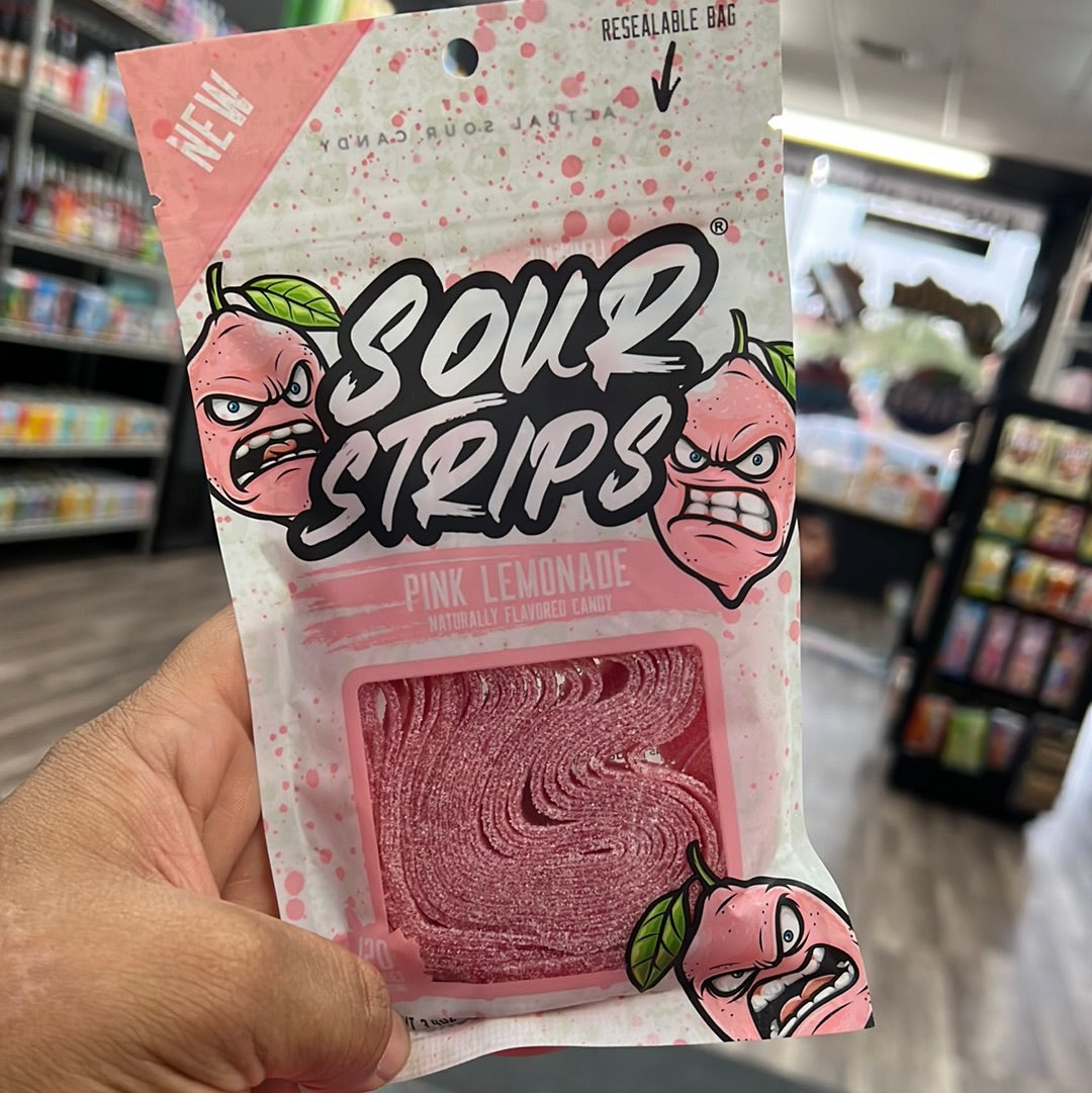 Sour Strips Pink Lemonade (USA) – Where Locals Snack