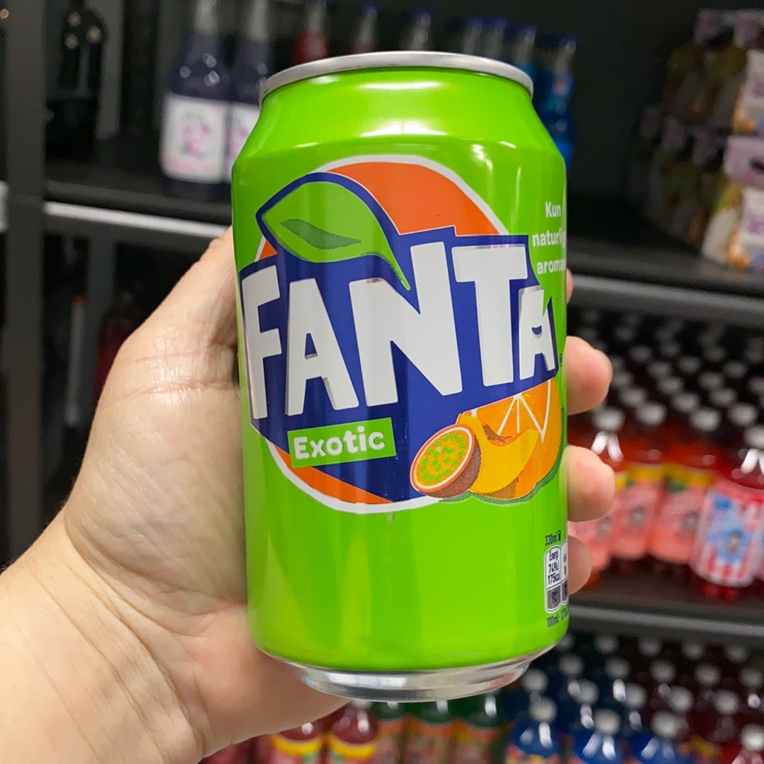 Fanta Exotic Can (Europe) – Where Locals Snack